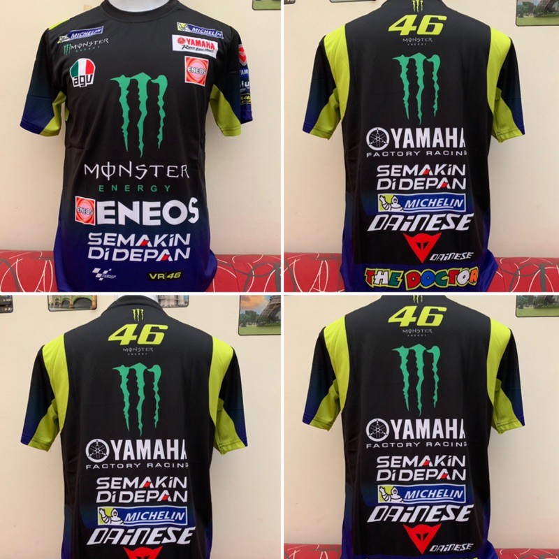 JERSI YAMAHA REPSOL MOTOR rider shirt/ baju Yamaha | Shopee Malaysia