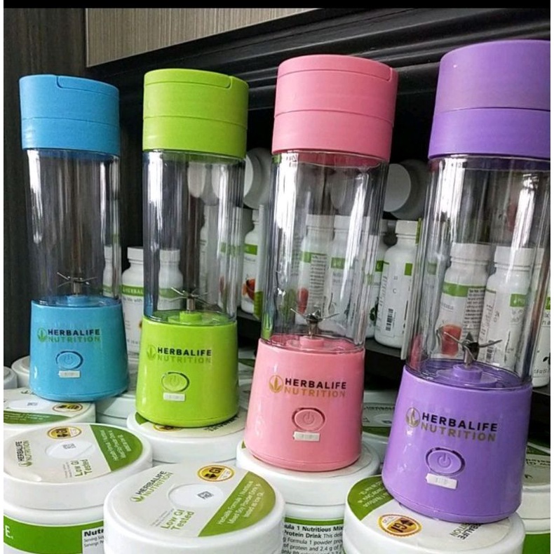 🌈🐳Herbalife 🐳🌈Mini USB Portable Fruit Juicer Home Travel Electric ...