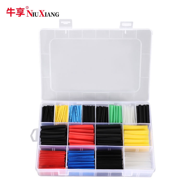 Penebat Tiub Shrinkable Haba Sarung Tiub Warna Hitam Rumah Elektrik ...