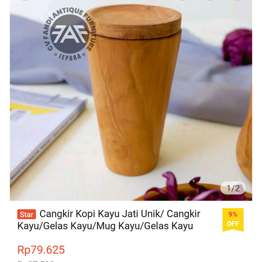 KAYU Unique Teak Wood Coffee Cup/Wooden Cup/Wooden Cup/Wooden mug ...