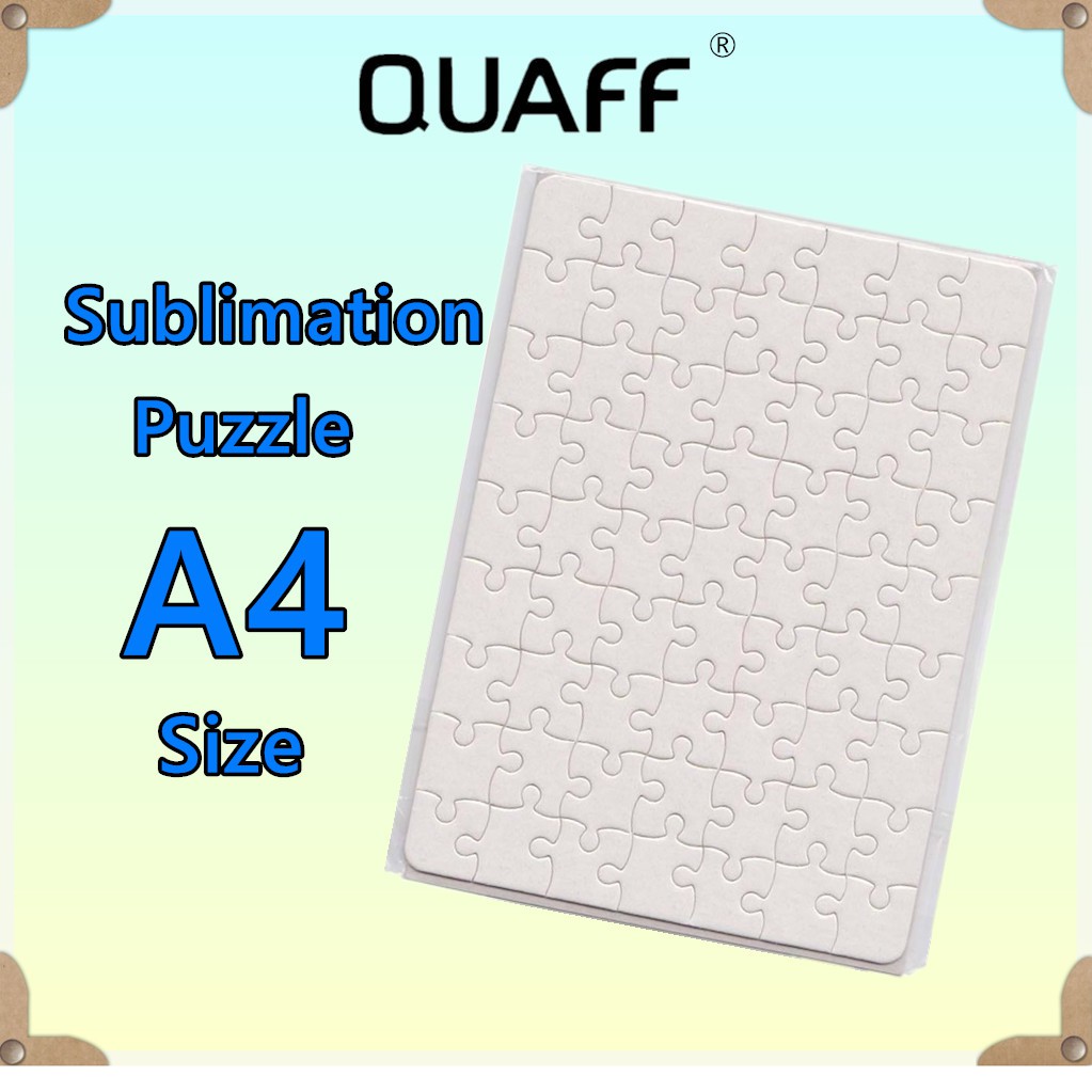 QUAFF Sublimation Puzzle Paper A4 Size | Shopee Malaysia