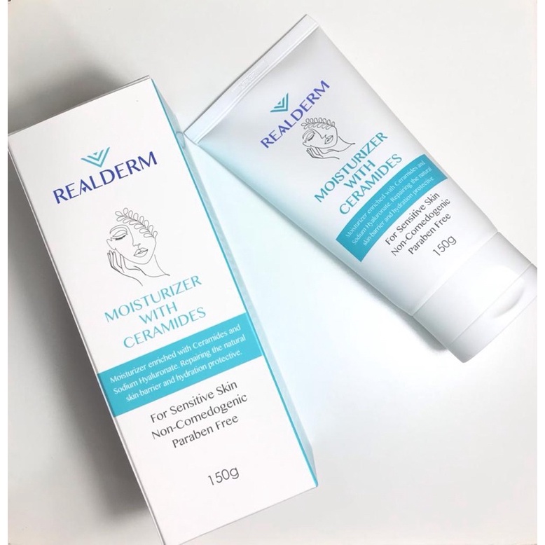 [Klinik Dr. Rose] REALDERM MOISTURIZER Pelembap muka Ceramide | Shopee ...