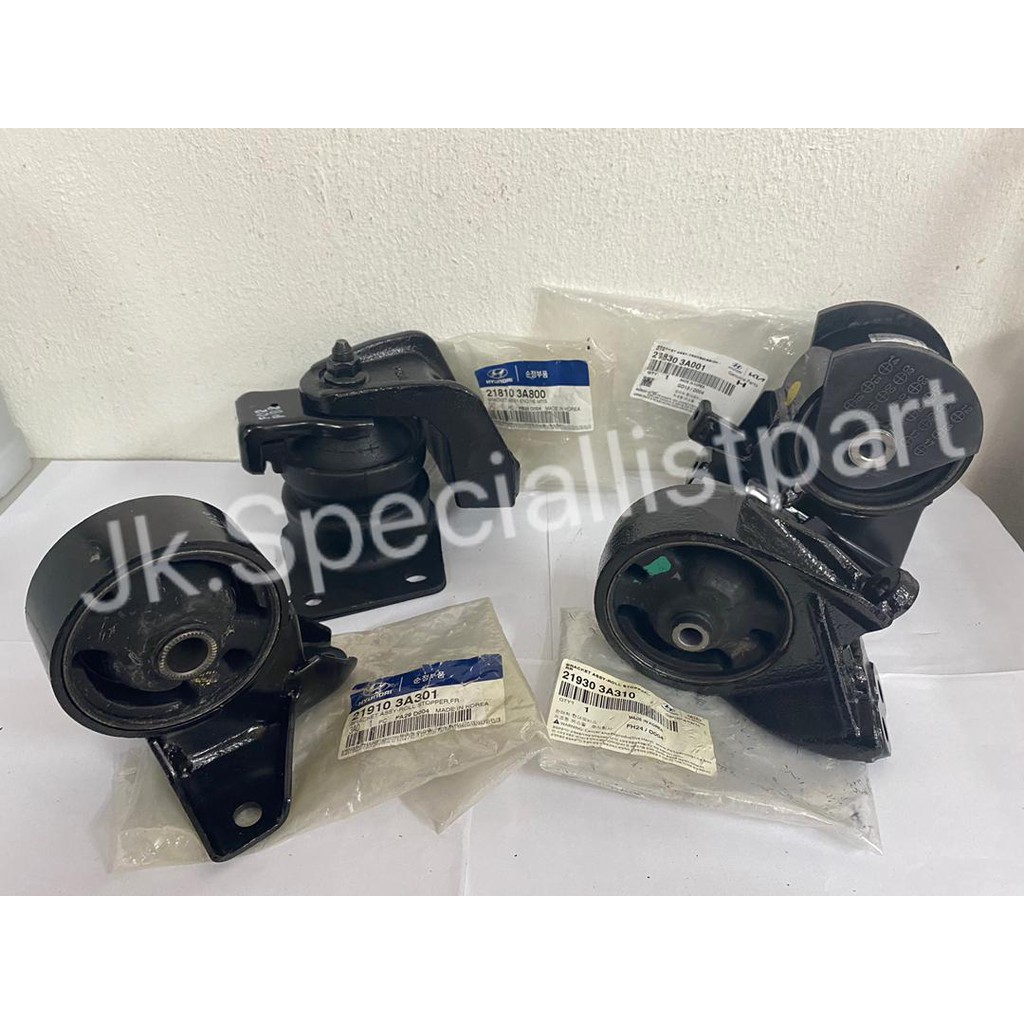 ENGINE MOUNTING GENUINE PART (ORIGINAL)[RH:21810-3A800,LH:21830-3A000 ...