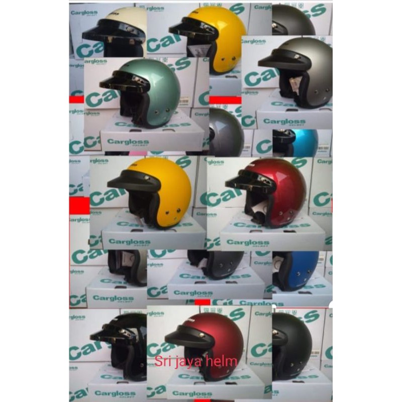 ORIGINAL CARGLOSS CFM HELMET FULL COLOR 100% ORIGINAL | Shopee Malaysia