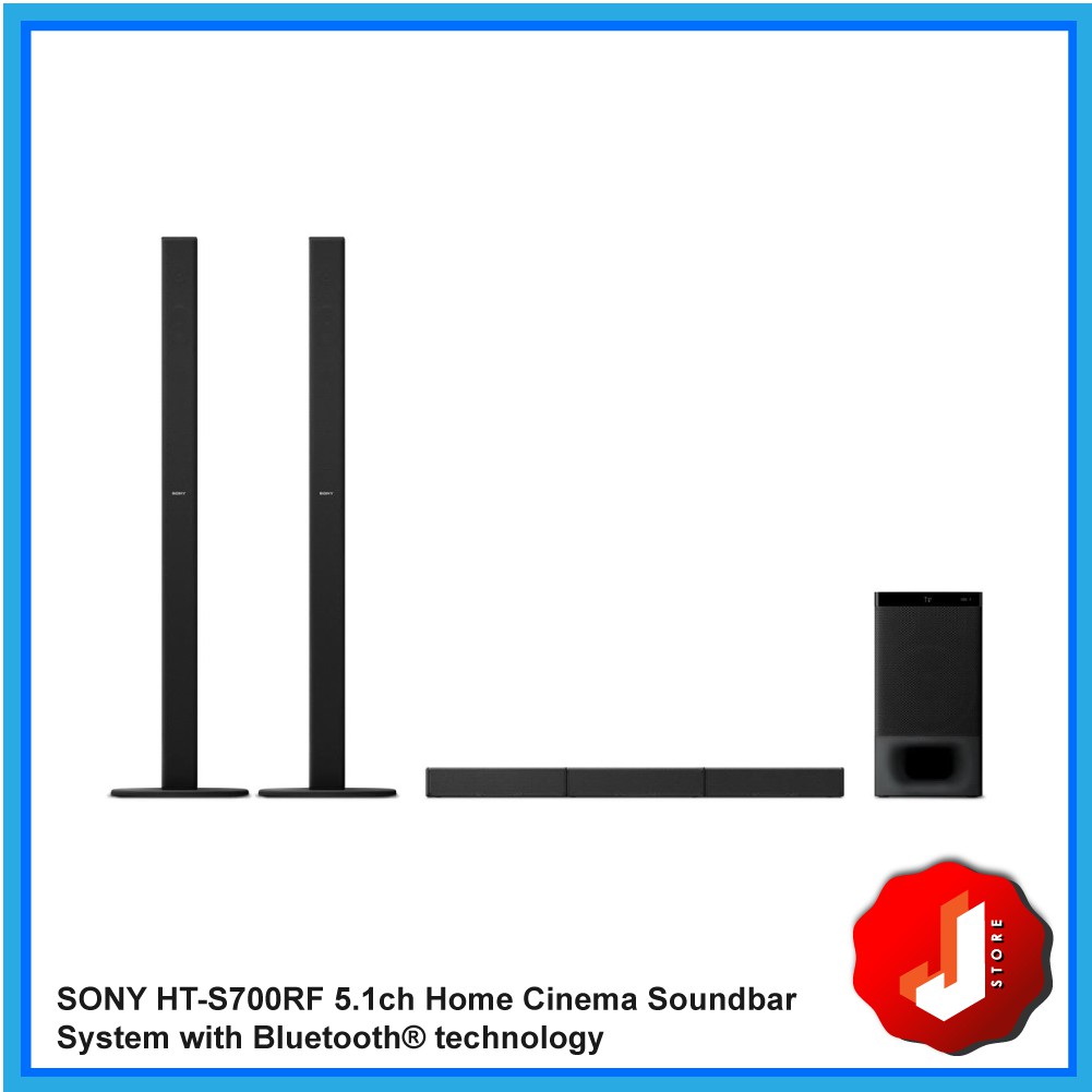 SONY HT-S700RF 5.1ch Home Cinema Soundbar System with Bluetooth ...