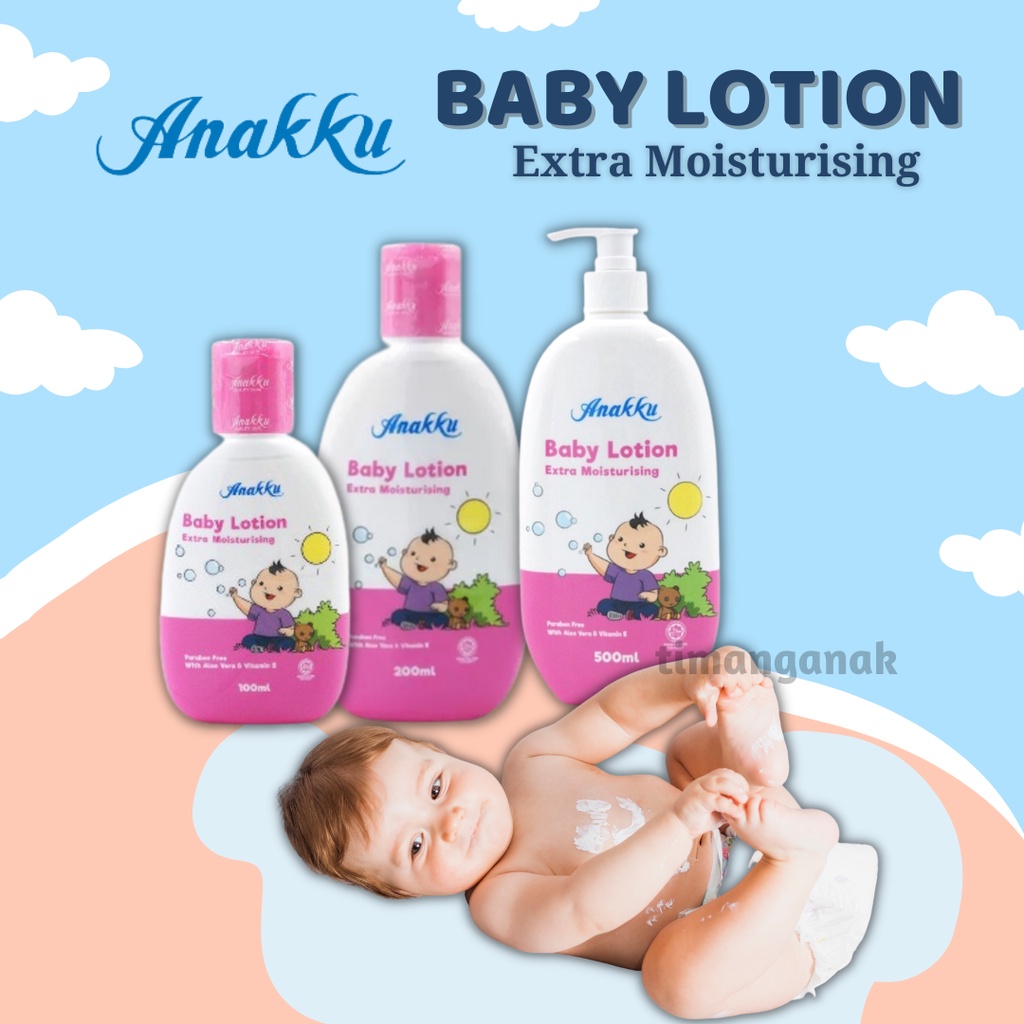 Anakku Extra Moisturizing Baby Lotion / Losyen Bayi / Krim Bayi / Baby ...