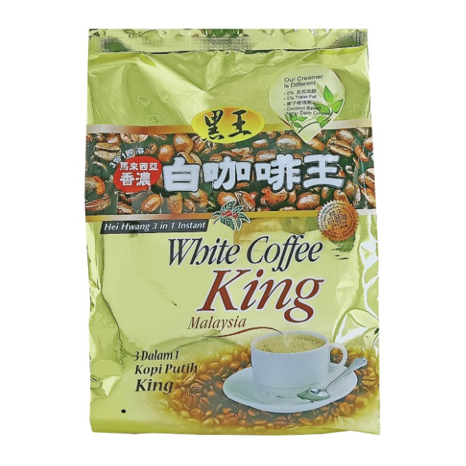 HEI HWANG White Coffee ( 2in1 No Sugar Added / 3in1 Instant White ...