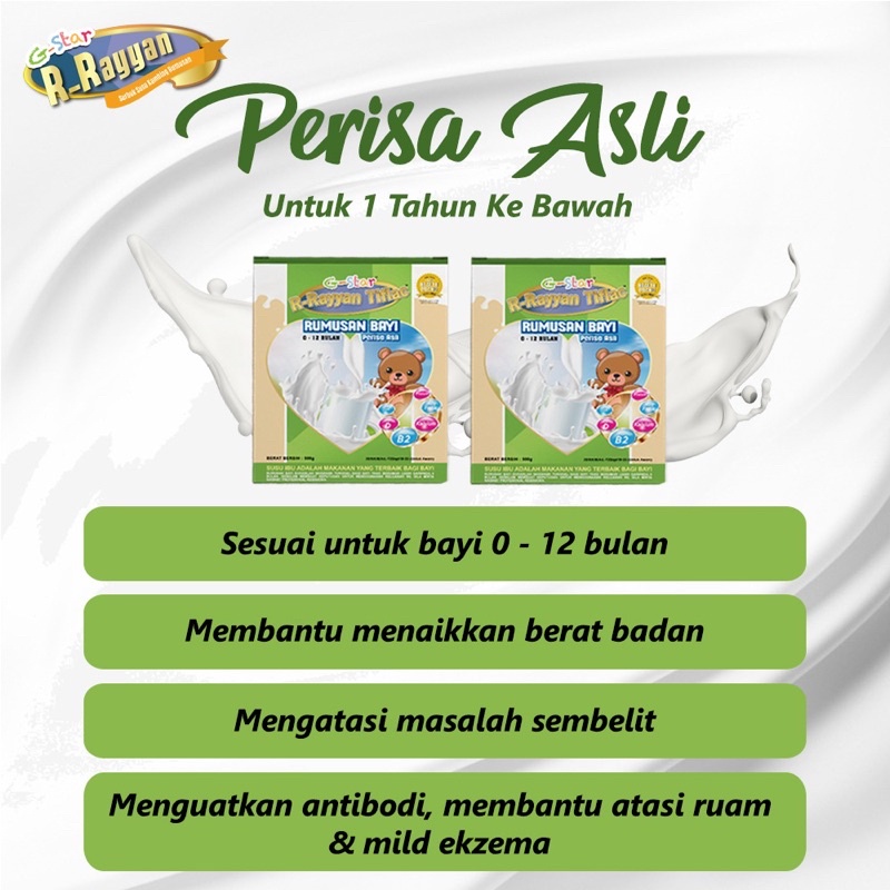 Susu R Rayyan dan set Mama | Shopee Malaysia