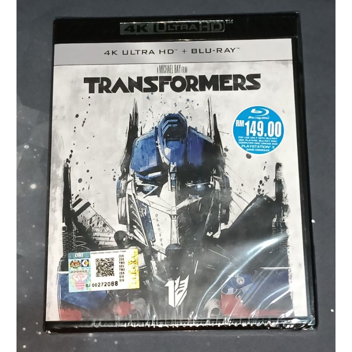 Transformers 4K UltraHd+Blu-ray | Shopee Malaysia