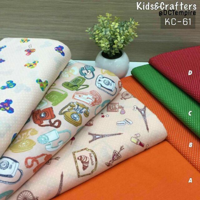 Kain Cotton (Kids Design) | Shopee Malaysia