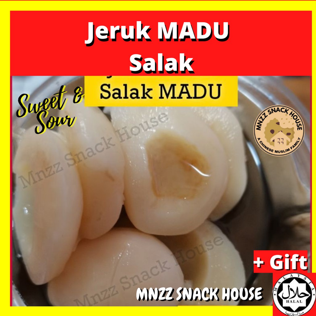 🔥 Beli 5 Free 1 🔥 Jeruk Madu Buah Salak Madu Sedap groceries Snack food ...