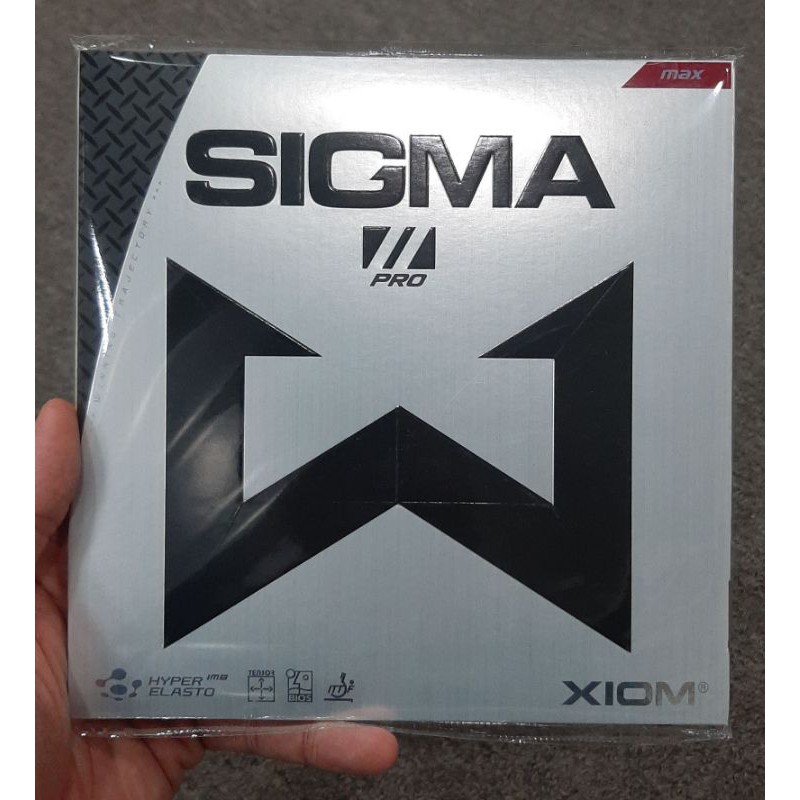 Xiom Sigma 2 Pro Spinny Attack Table Tennis Rubber | Shopee Malaysia
