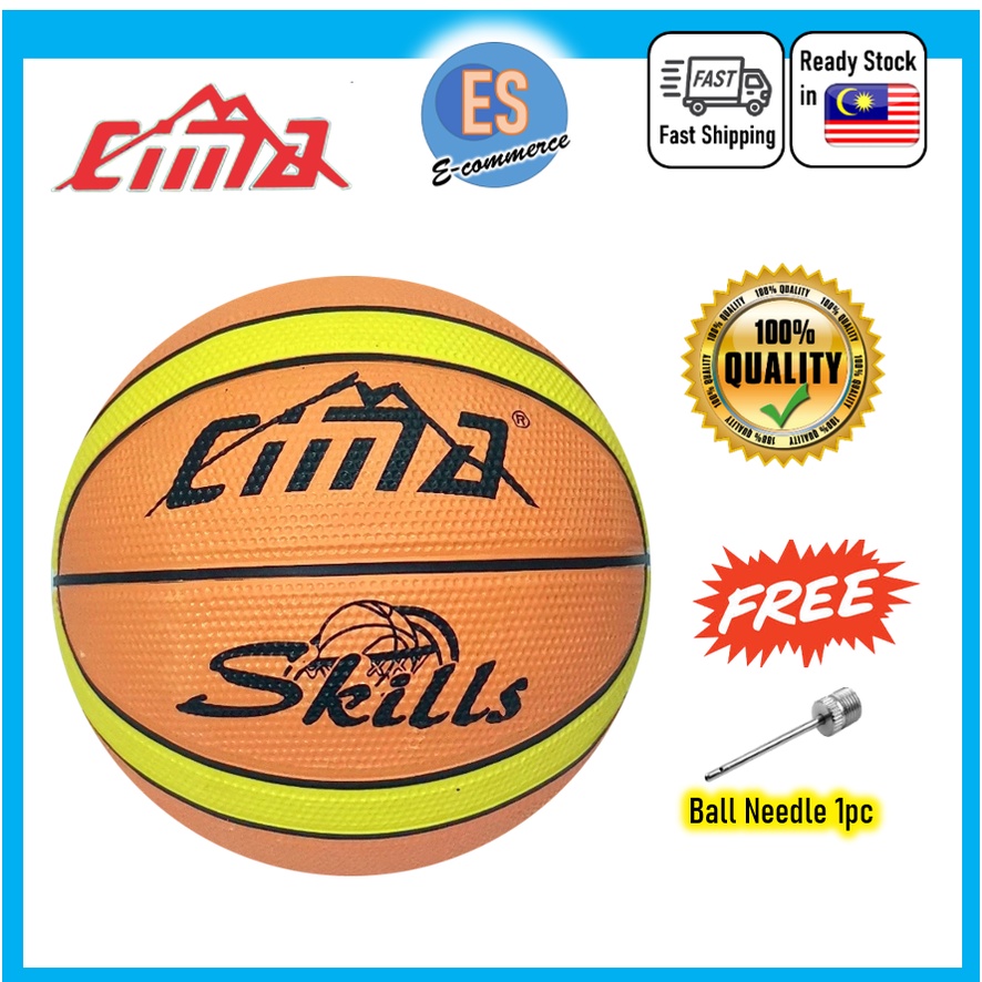 🔥🆂🅰🅻🅴🔥 CIMA 12 PANEL RUBBER BASKETBALL Ready stock!!! | Shopee Malaysia