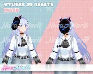Increase Your Vroid 3D Characters With Masks, 3D Virtual Characters ...