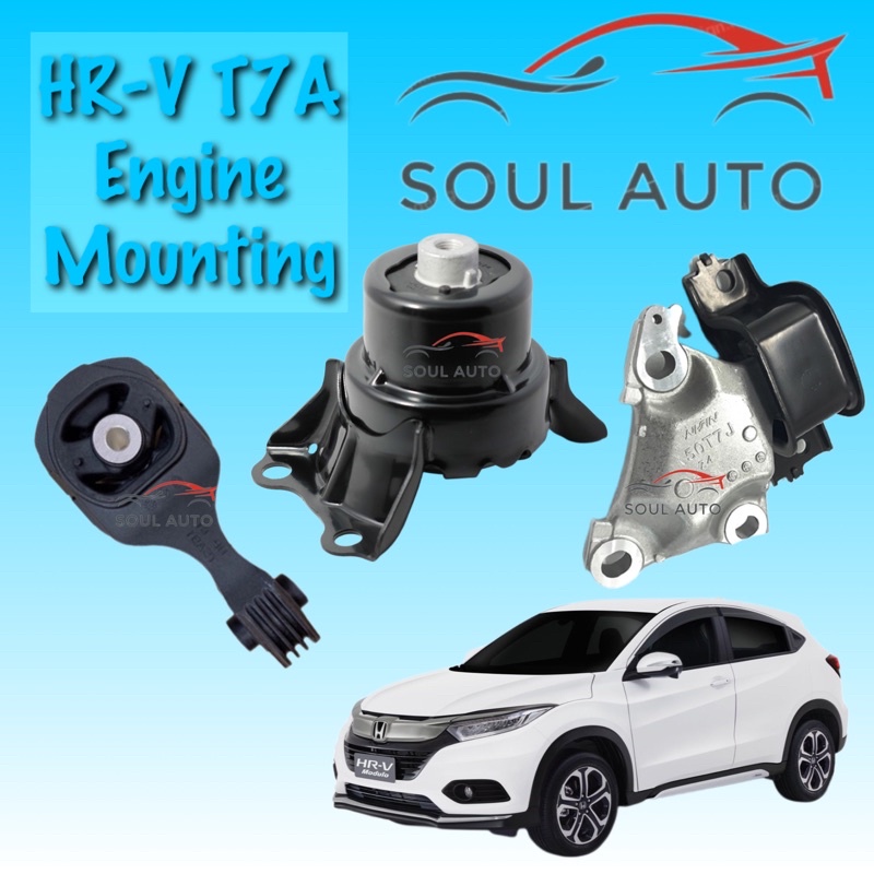 Honda HR-V T7A 1.8cc (2015-2022 year) Engine Mounting Set HRV | Shopee ...