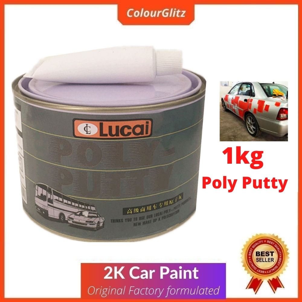 [Ready Stock] 1kg Lucai Poly Putty With Hardener | Shopee Malaysia