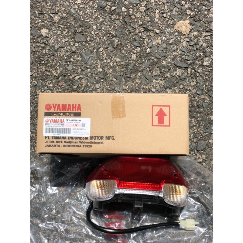 Original Hong Leong Yamaha RXZ135 Y125ZR Y125Z Tail Lamp Light Lampu Rear Belakang Catalyzer ...