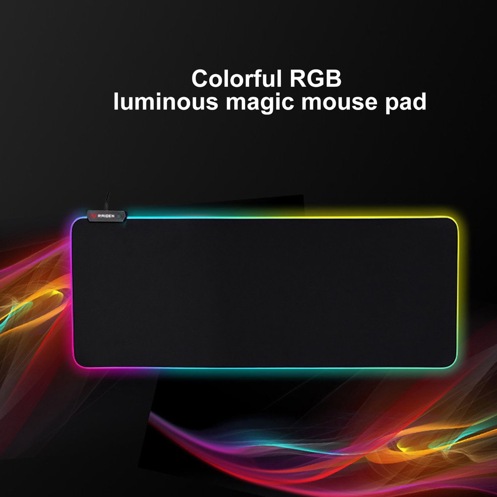 [FD] 1 pcs Colorful RGB luminous Symphony mouse pad Gaming mouse pad ...