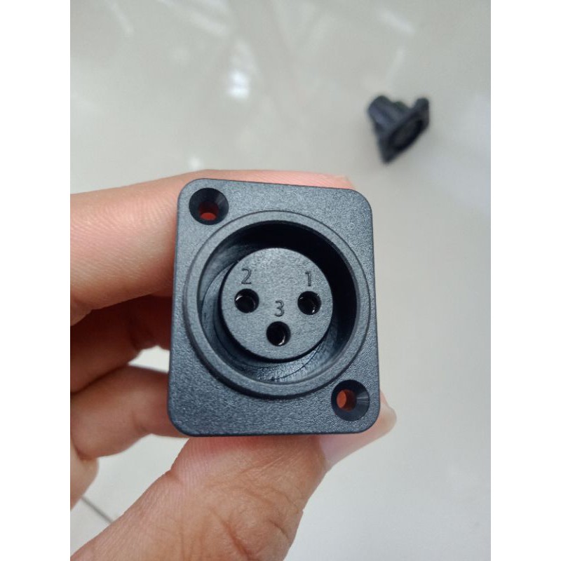 Straight Leg canon xlr female Socket - Straight Leg canon body pvc ...