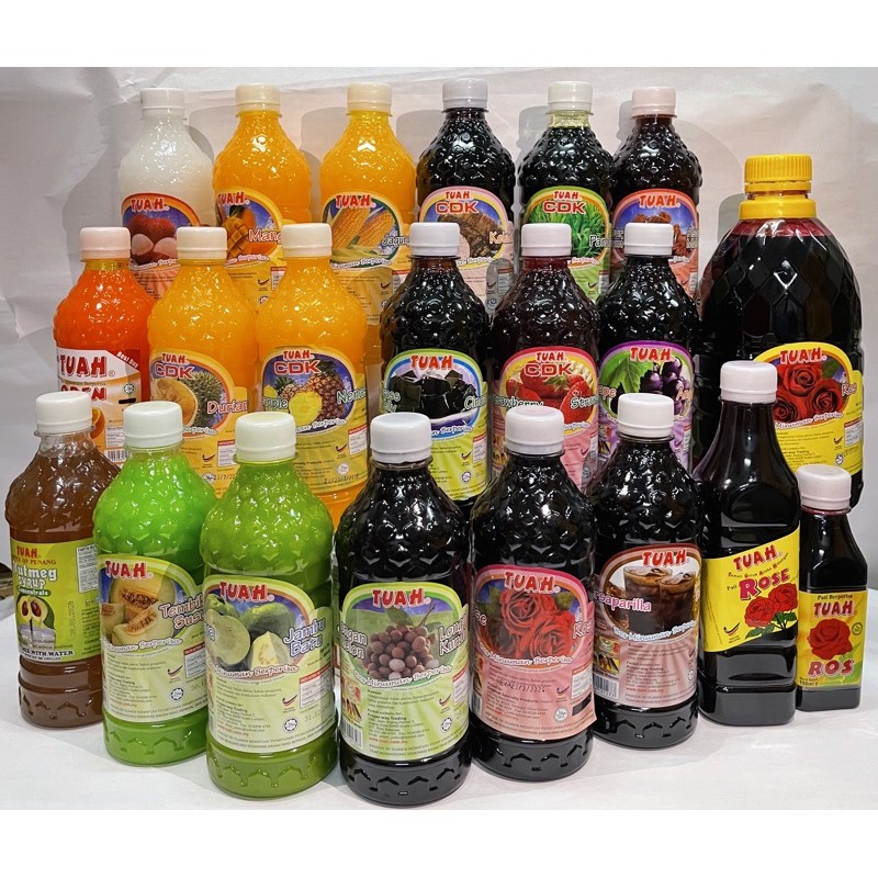 TUAH Bes Minuman Berperisa / Sirap / Air Pati / Kordial | Shopee Malaysia
