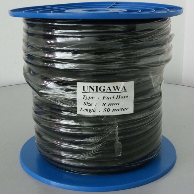 6mm 7mm 8mm 9mm 10mm 12mm 14mm Unigawa Fuel Hose Inner Rubber 10m 20m ...