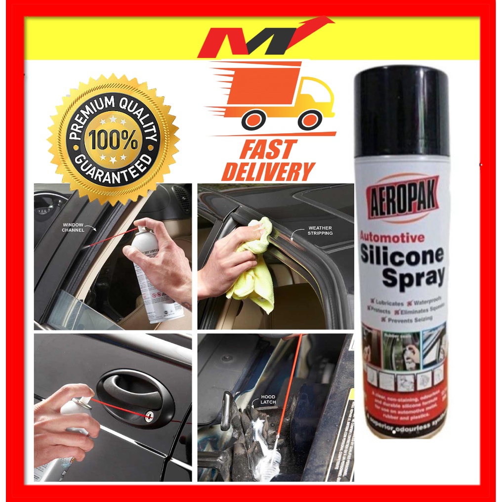 MULTI PURPOSE Auto SILICONE SPRAY Aeropak Automotive Silicone Spray Car ...