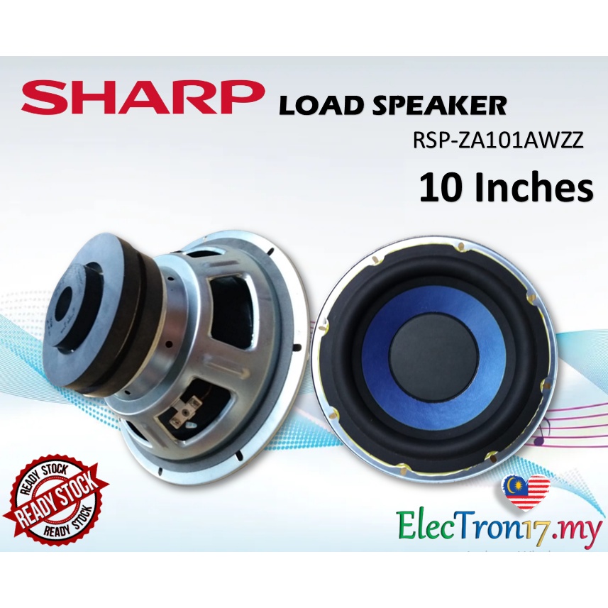 SHARP Speaker RSP-ZA107AWZZ Sub Woofer Double Coil Speaker Audio 10 ...