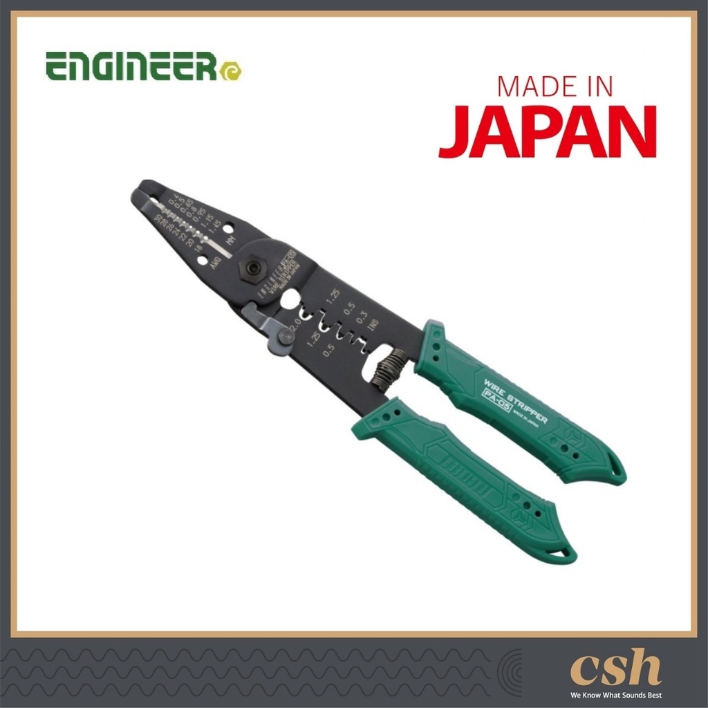ENGINEER PA-05 Wire Stripper Crimper (Made In Japan) | Shopee Malaysia