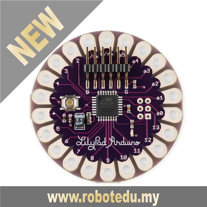 LilyPad Compatible 328 ATmega328P / ATMEGA32U4 USB Development Main Board for Arduino | Shopee ...