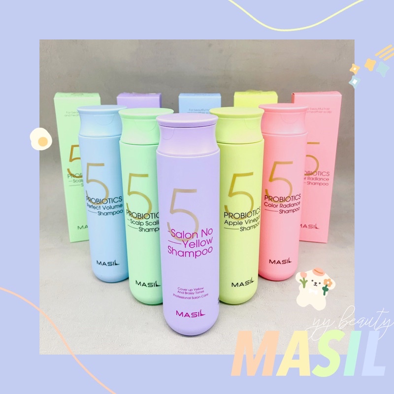🇰🇷 MASIL Probiotic Shampoo 益生菌5次方洗髮精 300 ML | Shopee Malaysia