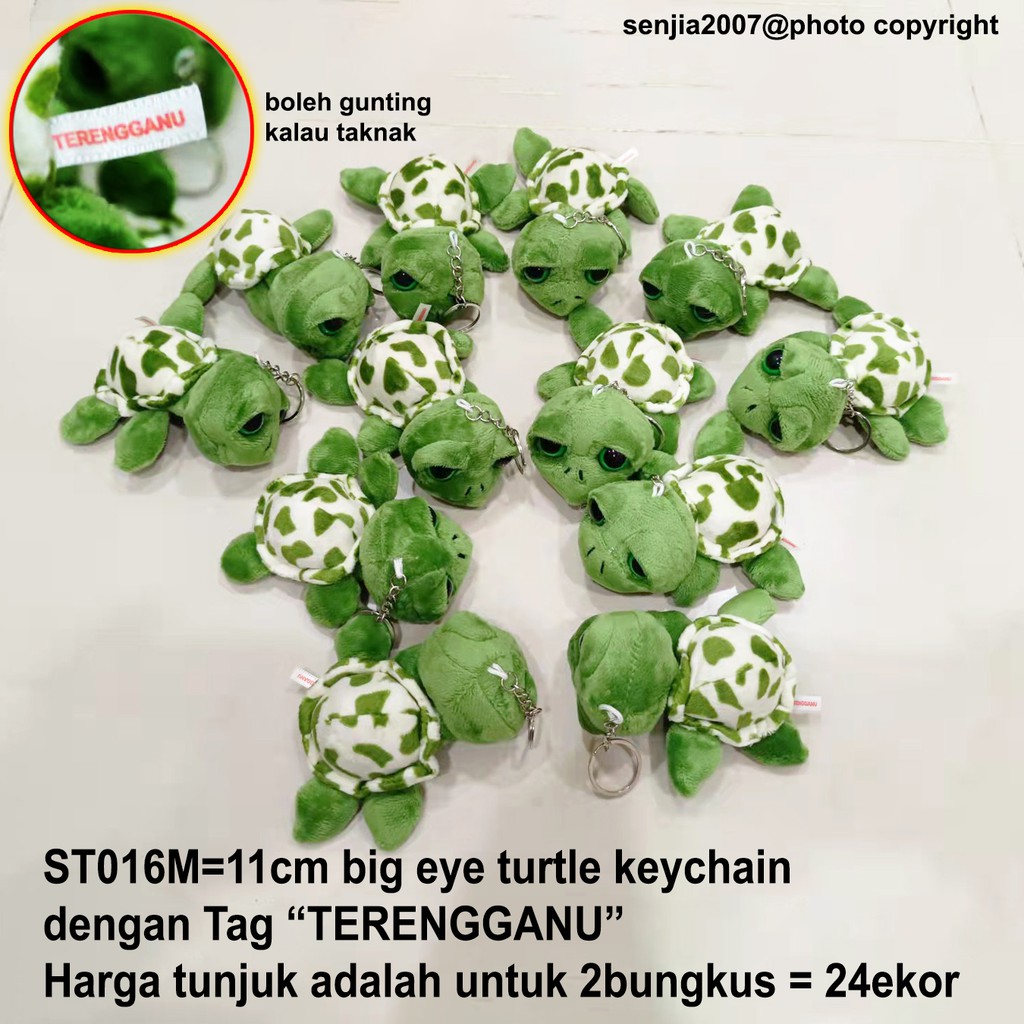 Ready Stock Penang ! Wholesale / Stuffed Toys / ST016 Big Eye Turtle ...
