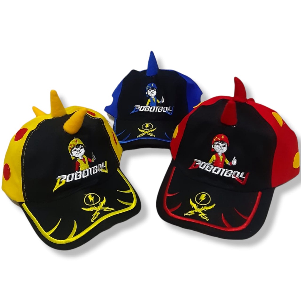 Bobboy Cartoon Character Hat BOY Horn Hat For Children Aged 2-8 Years ...