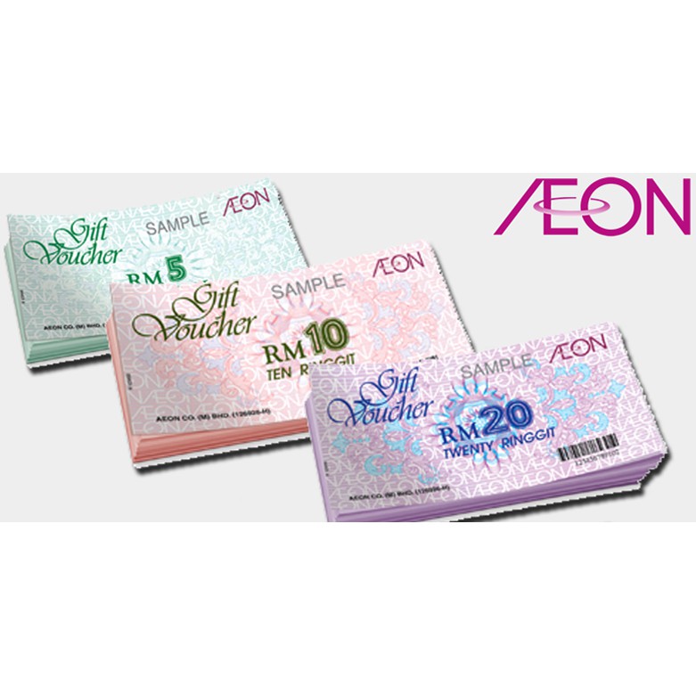 AEON Voucher (RM10 or RM20) For sale!!! | Shopee Malaysia