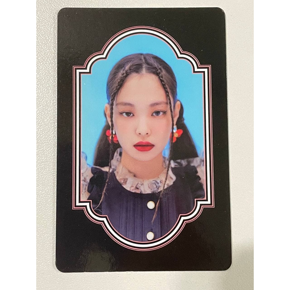 BLACKPINK Jennie official photocard 2021 season greetings | Shopee Malaysia