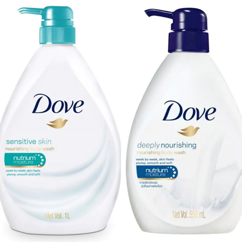 Dove Nourishing Body Wash 550ml/1000ml (Sensitive Skin/Deeply ... Dove Nourishing Body Wash 550ml/1000ml (Sensitive Skin/Deeply ...