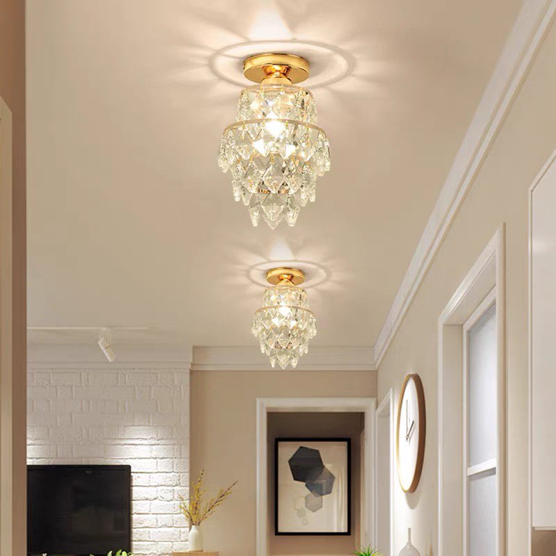 Modern Crystal Chandelier Ceiling Light Lampu Siling Lampu Hiasan ...