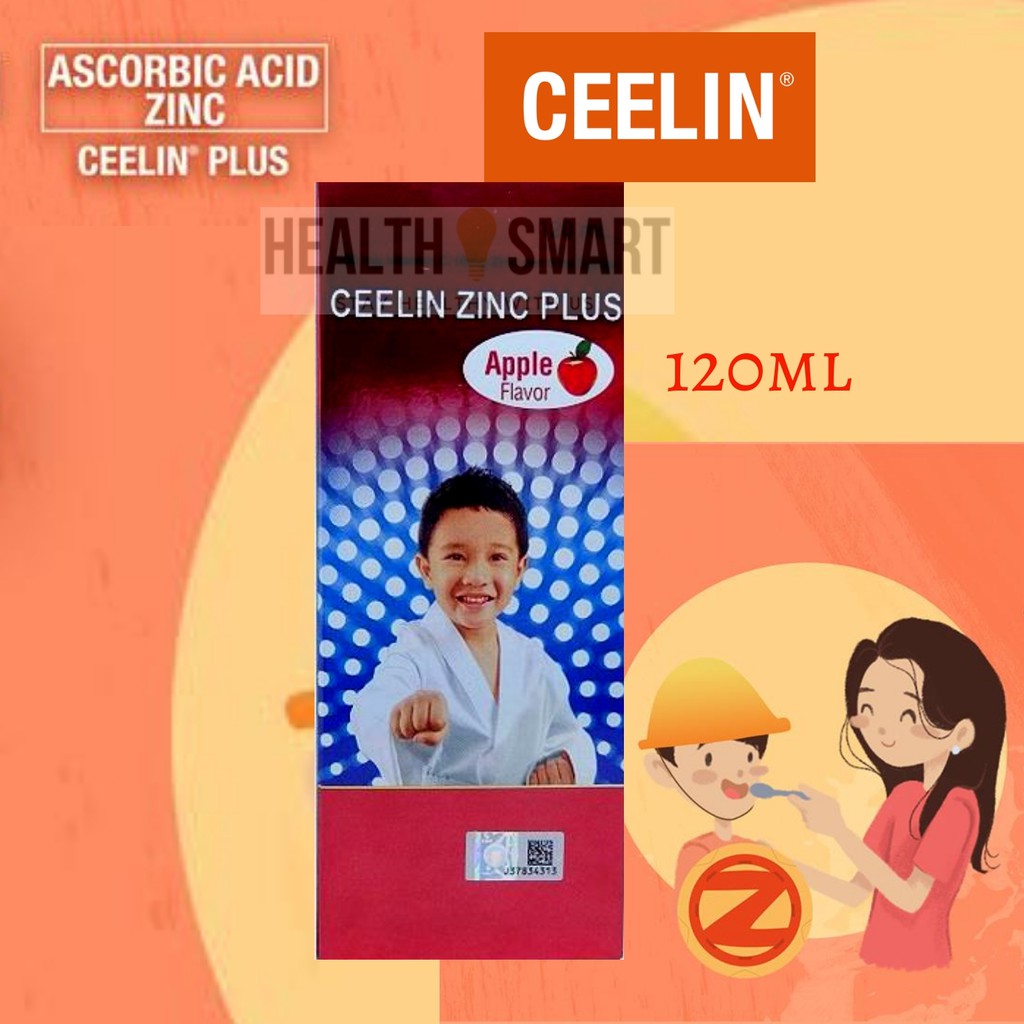 Ceelin Plus Syrup 120ml Apple Flavour | Shopee Malaysia