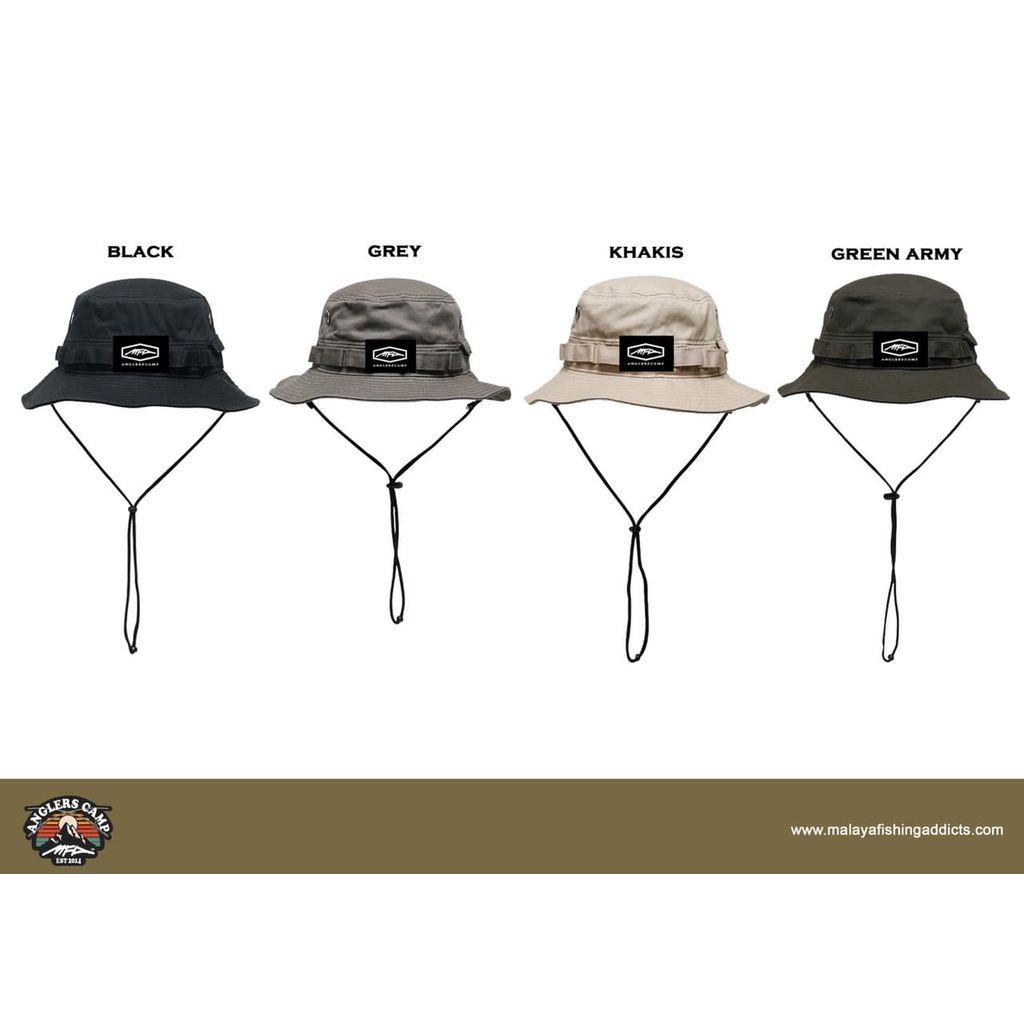 MFA Bucket Hat Anglers Camp / Cap / Topi / Fishing Hat | Shopee Malaysia