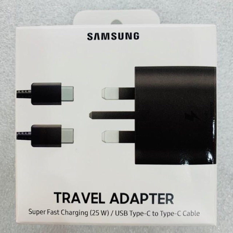 Samsung Adaptive Fast Charger 25W Type C to Type C Super Fast Charge ...
