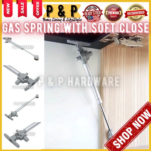 Gas Spring Soft Close (Lift Up) Gas Strut Gas Shocks Lift Supports Lid ...