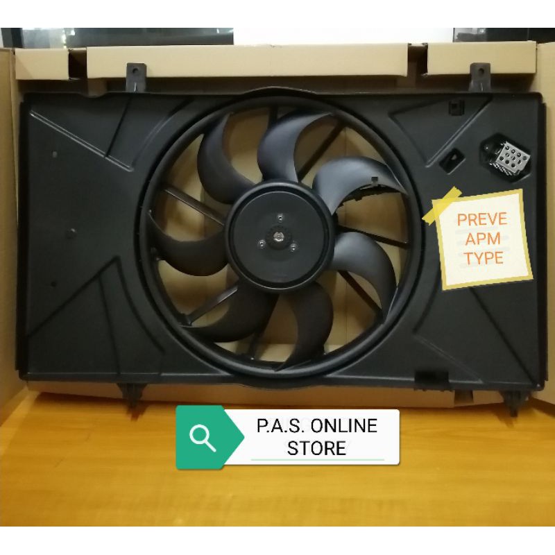 PROTON PREVE ORIGINAL APM TYPE Radiator Fan Motor complete With Blade ...