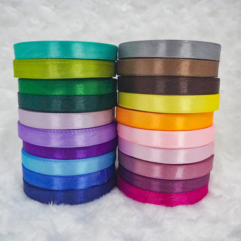 1CM Premium Satin Ribbon【Ready Stock】| Reben | Ribben | Party ...