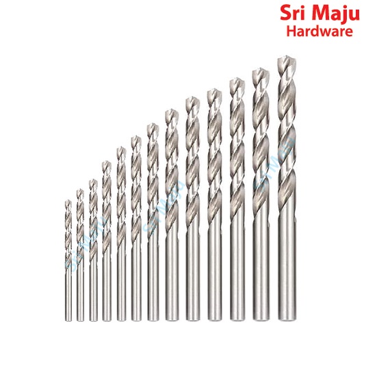 MAJU 13pcs HSS Drill Dit Set 1.5mm - 6.5mm Twist Bits Drilling Metal ...
