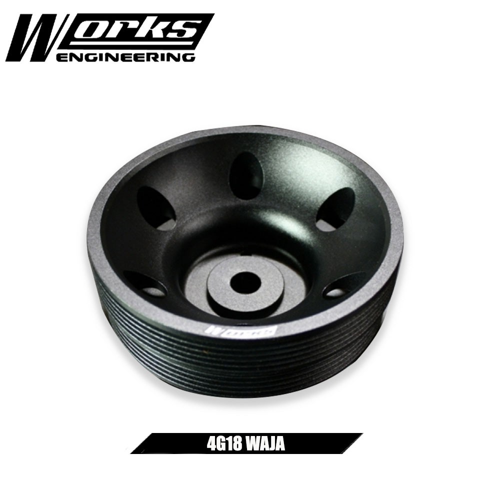 Mitsubishi Lancer 4G18 SOHC-Works Light Weight Crank Pulley | Shopee ...
