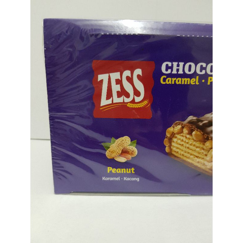 Zess Chocolate Coated Wafer 24pack x 22g | Shopee Malaysia