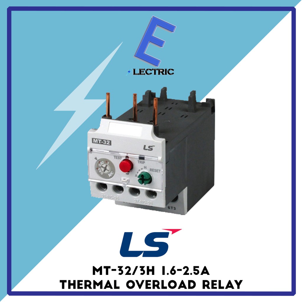 LS MT-32/3H 1.6-2.5A Thermal Overload Relay(TOR) | Shopee Malaysia