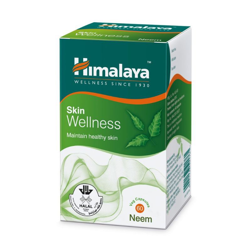 Himalaya Neem Skin Wellness 60's (Supplement kulit cantik dan glow ...