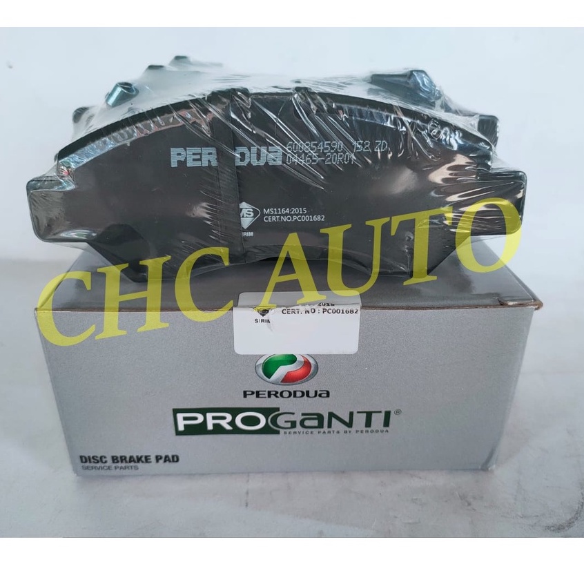 100% ORIGINAL PROGANTI:04465-20R01 PERODUA FRONT BRAKE PAD PERODUA MYVI ...