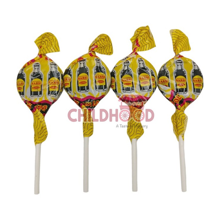 Childhood Snack ️ Sarsi Lolipop Candy [6pcs/Pack] Snacks Food/ Gummy Sour Candy/Jajan /Gula gula ...