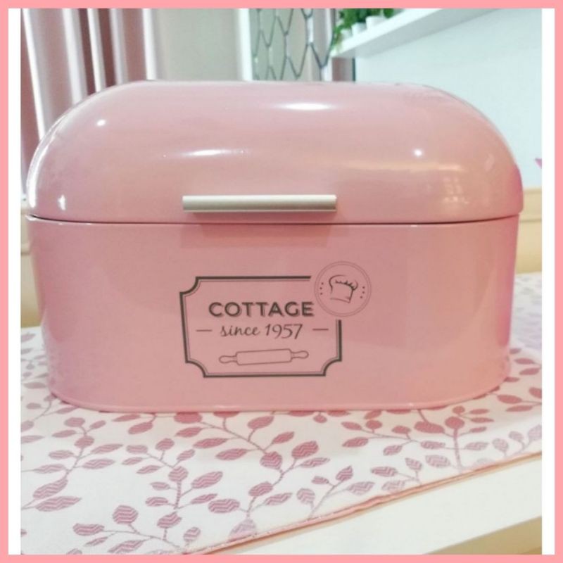 ⚠️[READY STOCK] Stylika English Cottage Nordic Scandi Bread Canister ...